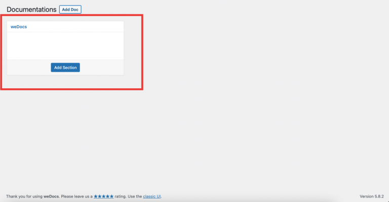 How to Create a Documentation – weDocs