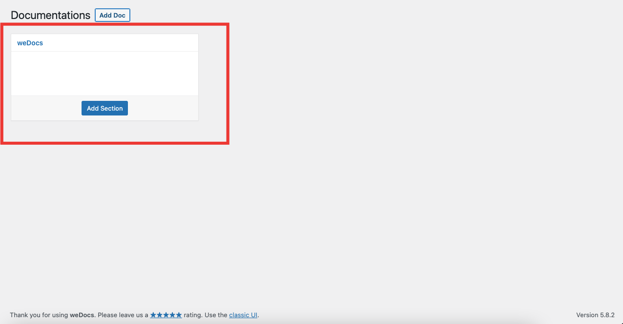 How to Create a Documentation – weDocs