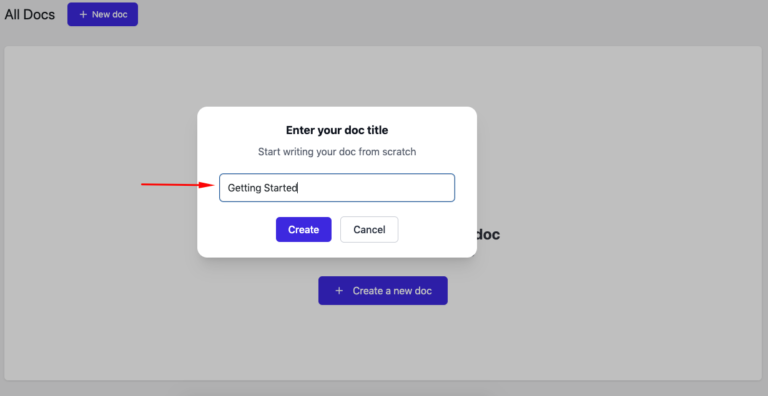How to create a documentation using weDocs – weDocs