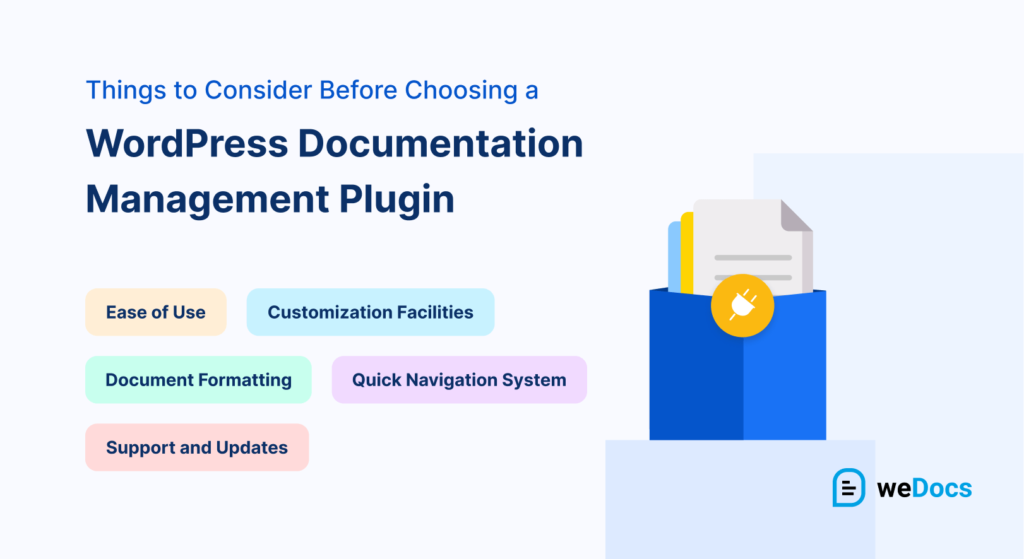 Documentation Management Plugin – weDocs Documentation Management Plugin – weDocs