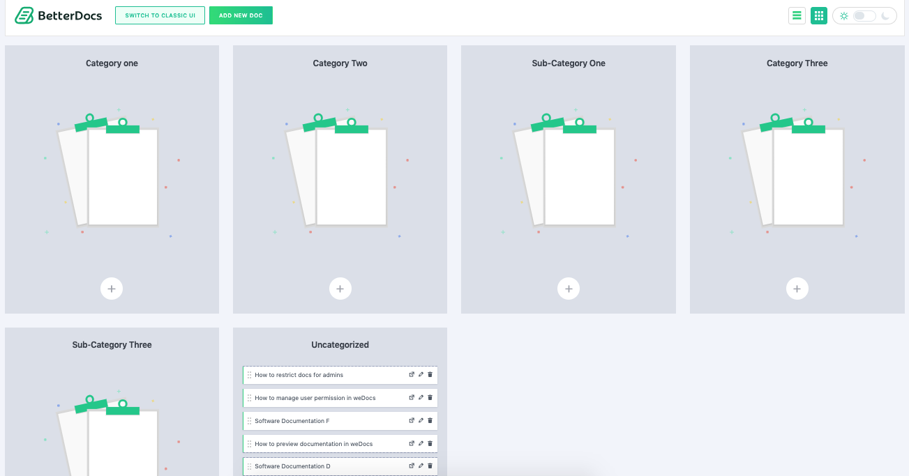 How to migrate documentation from BetterDocs to weDocs