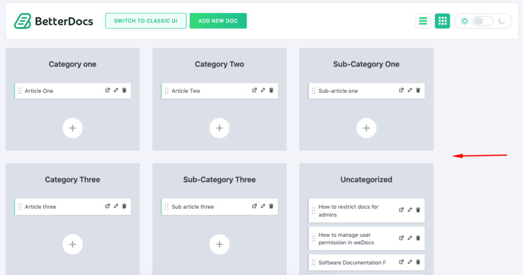 How to migrate documentation from BetterDocs to weDocs