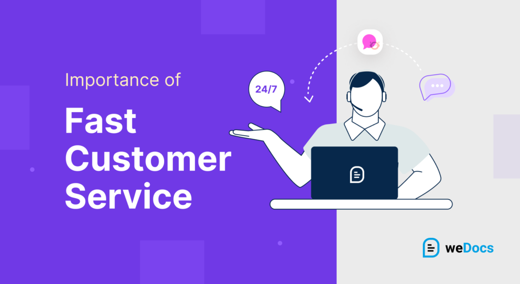 The Importance of Fast Customer Service - weDocs