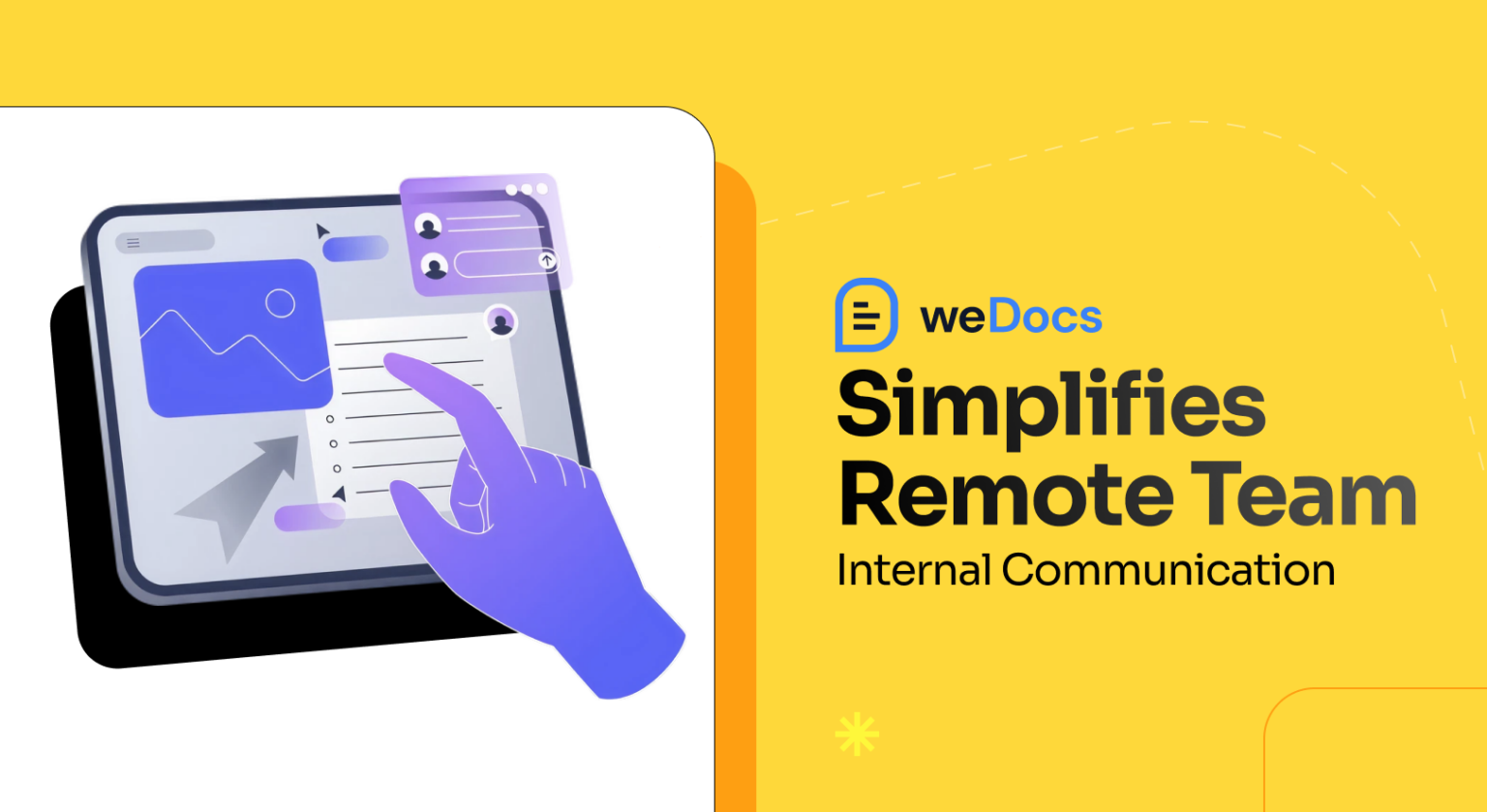 Simplifying Internal Team Communication with weDocs for Remote Teams ...
